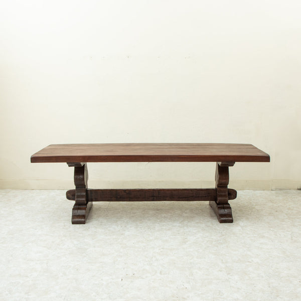 Oak Monastery Table - French Metro Antiques