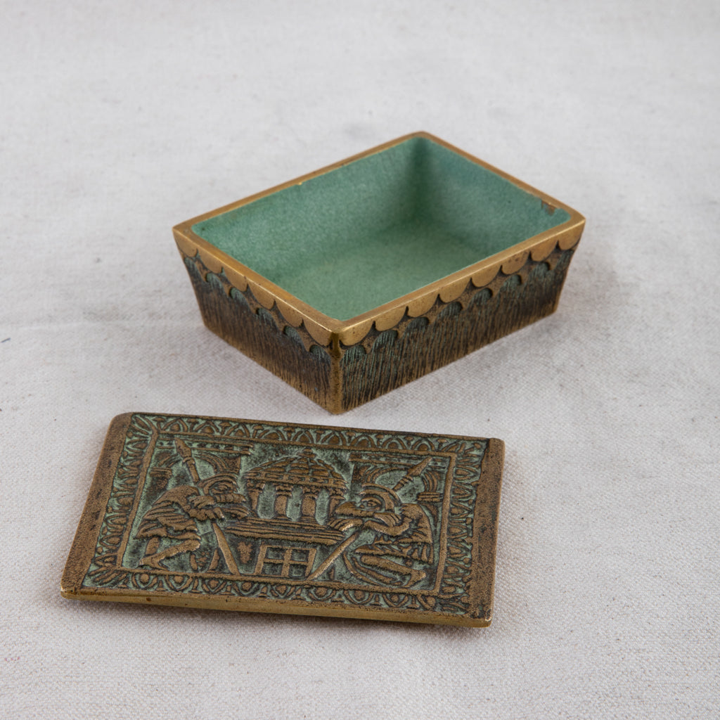 Bronze Max Le Verrier Box - French Metro Antiques